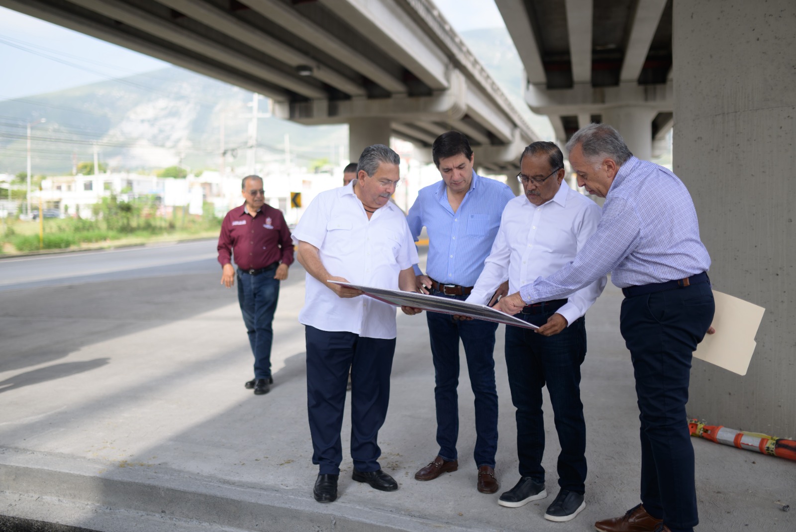 Supervisa Mijes obras que mejorarán la movilidad de Escobedo NL ...